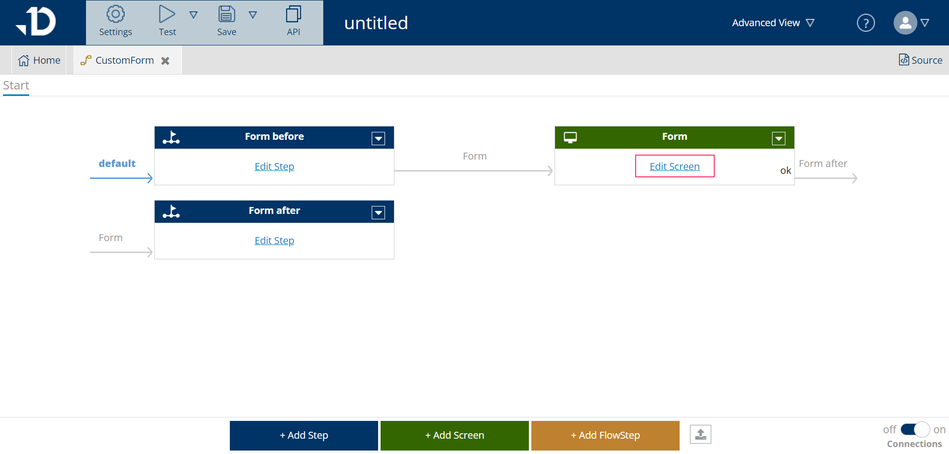 Screen Edit View Basics